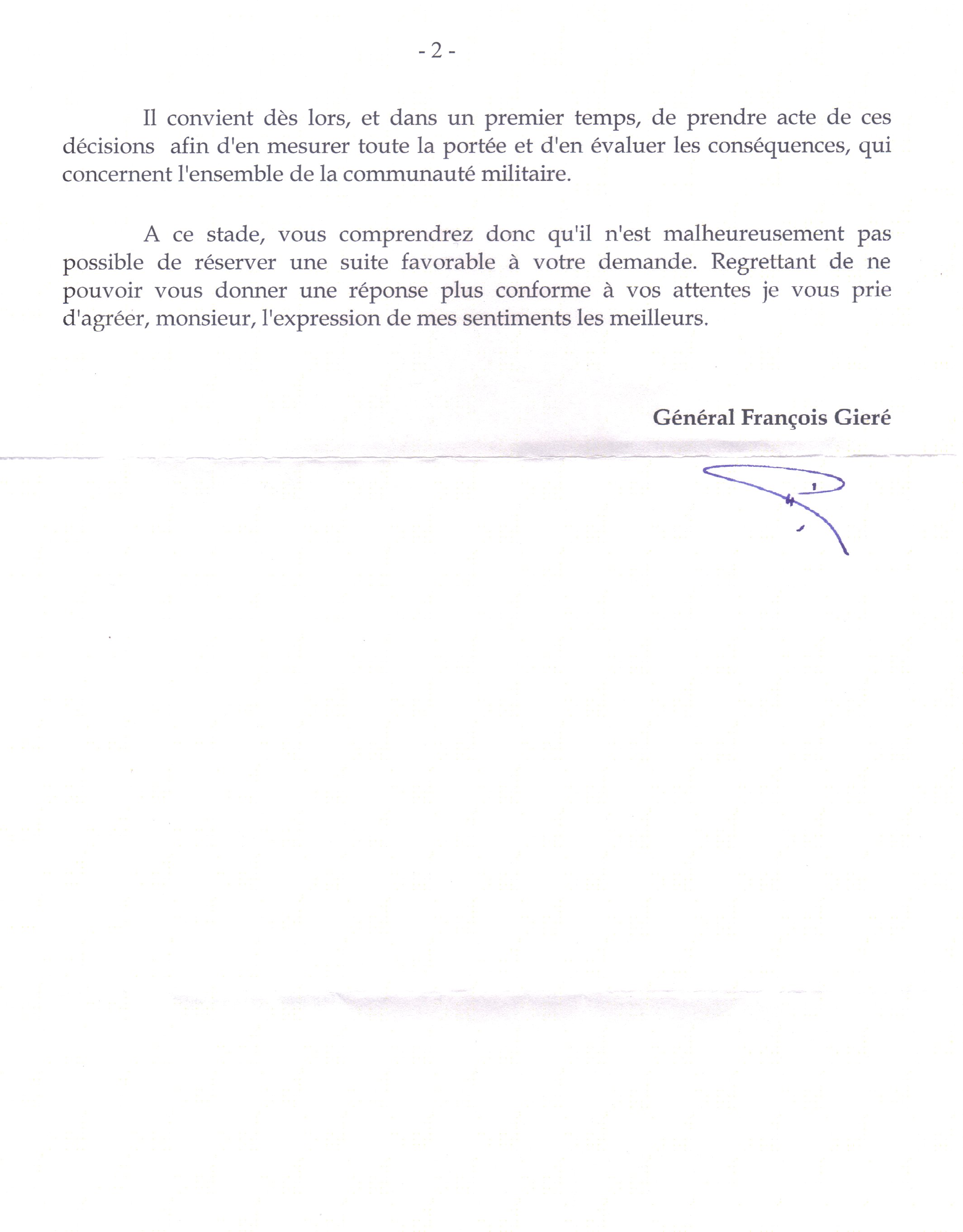 Le DGGN répond à l’APG – Profession Gendarme