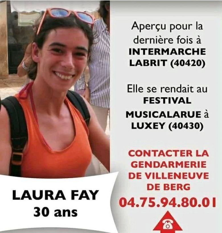 Ardèche: disparition inquiétante d’une jeune femme, Laura Fay, depuis ...